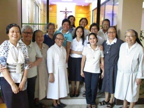 Entrance to the Postulancy in Philippines - Hijas de Jesús